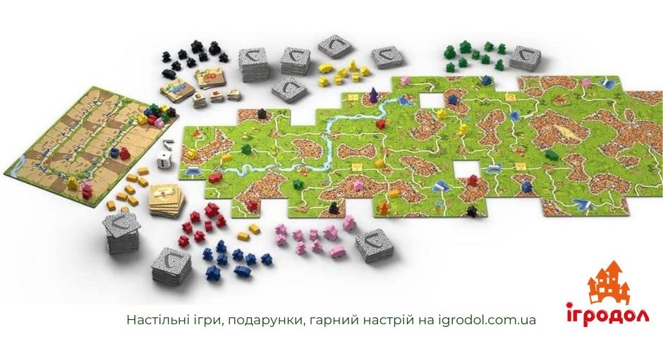 Carcassonne Big Box EN, купить игру Carcassonne Big Box 7 на английском ...